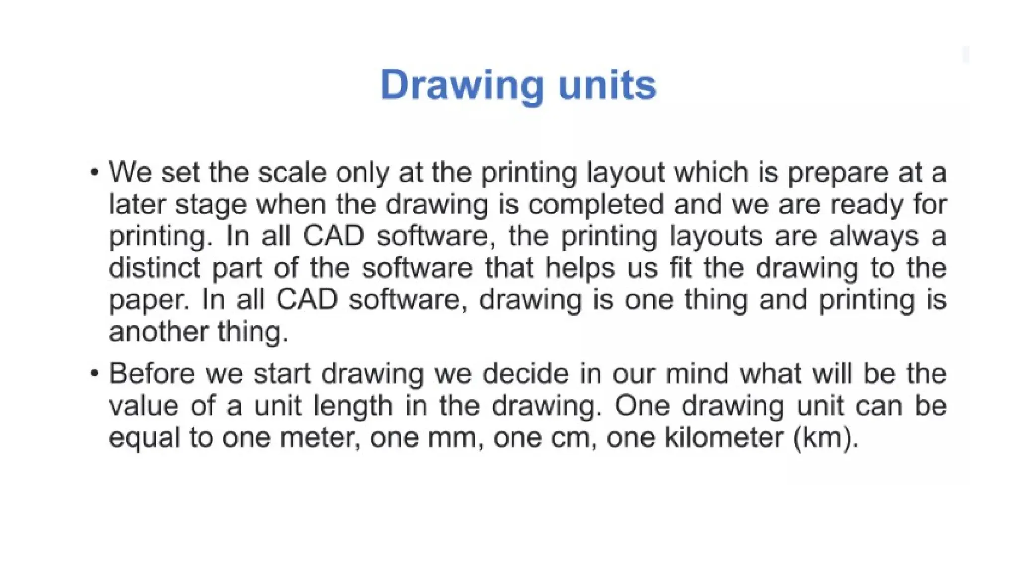 CAD / CAM Unit 1 Basics of designs .pptx | 3-D Graphics | Computer Software and Applications
