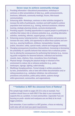 Cadca Planning Primer | PDF