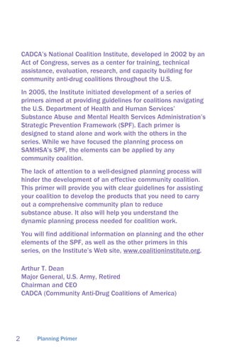 Cadca Planning Primer | PDF
