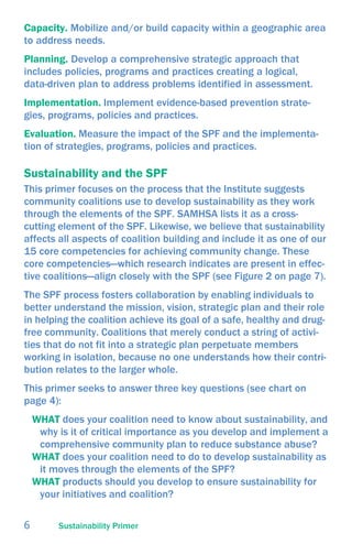 CADCA Sustainability Primer | PDF