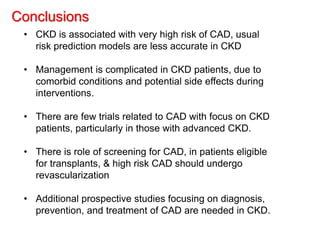 Cad and ckd by Dr. Vaibhav Yawalkar MD DM Cardiology, Consultant ...