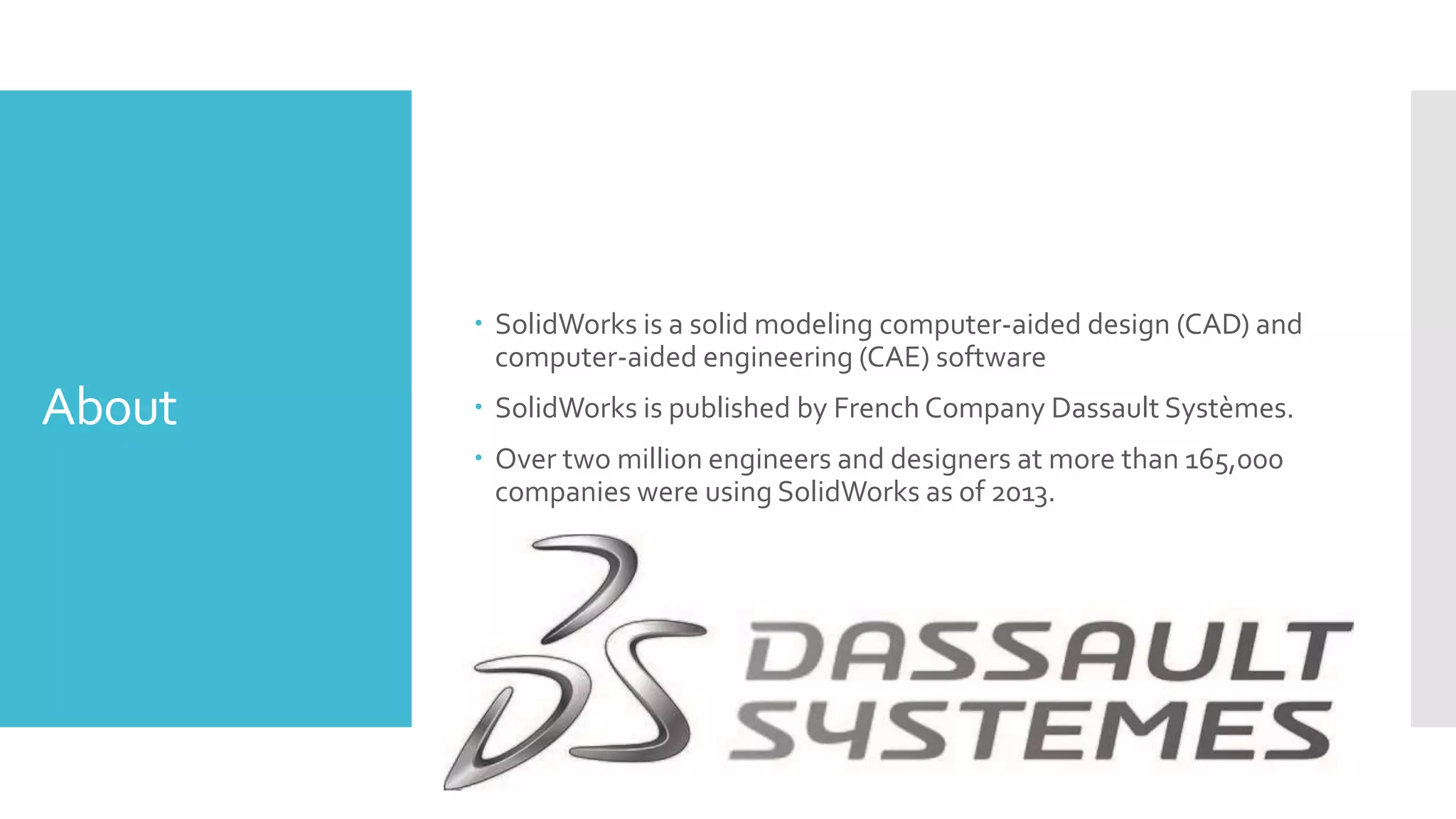 Cad comparison [ Solidworks vs Inventor ] | PPTX