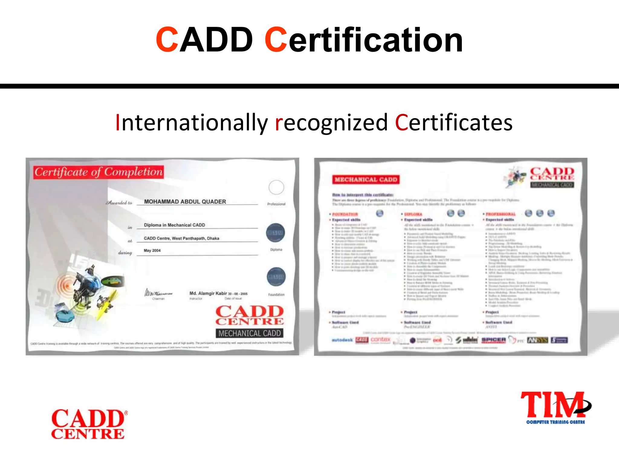 Cadd | PPTX | Civil Engineering Industry | Industries