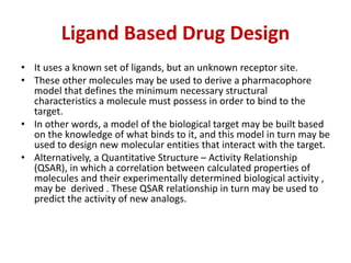 Cadd - Computer Aided Drug Design | PPTX | Chemistry | Science