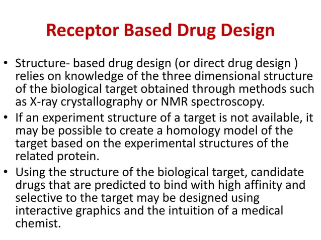 Cadd Computer Aided Drug Design Pptx Chemistry Science