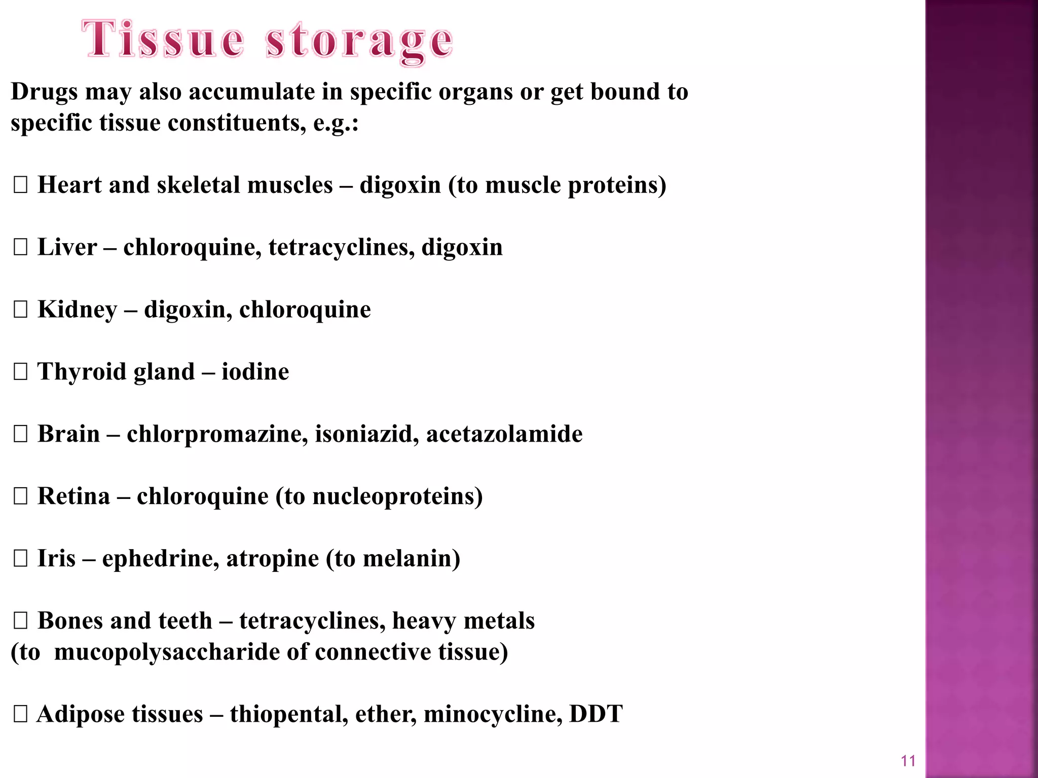 Drug Distribution ,Drug Excretion, Active Transport; P–gp, BCRP ...