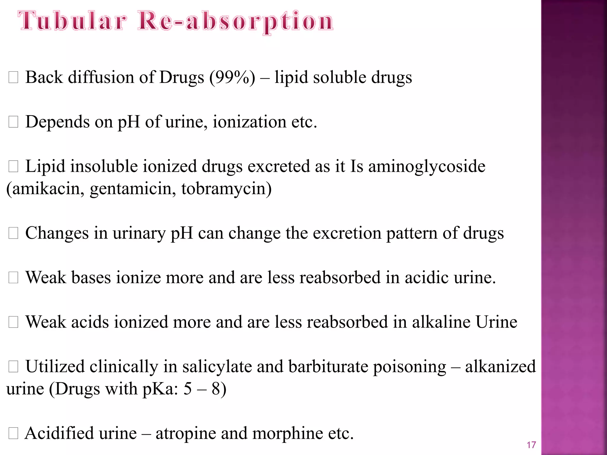 Drug Distribution ,Drug Excretion, Active Transport; P–gp, BCRP ...
