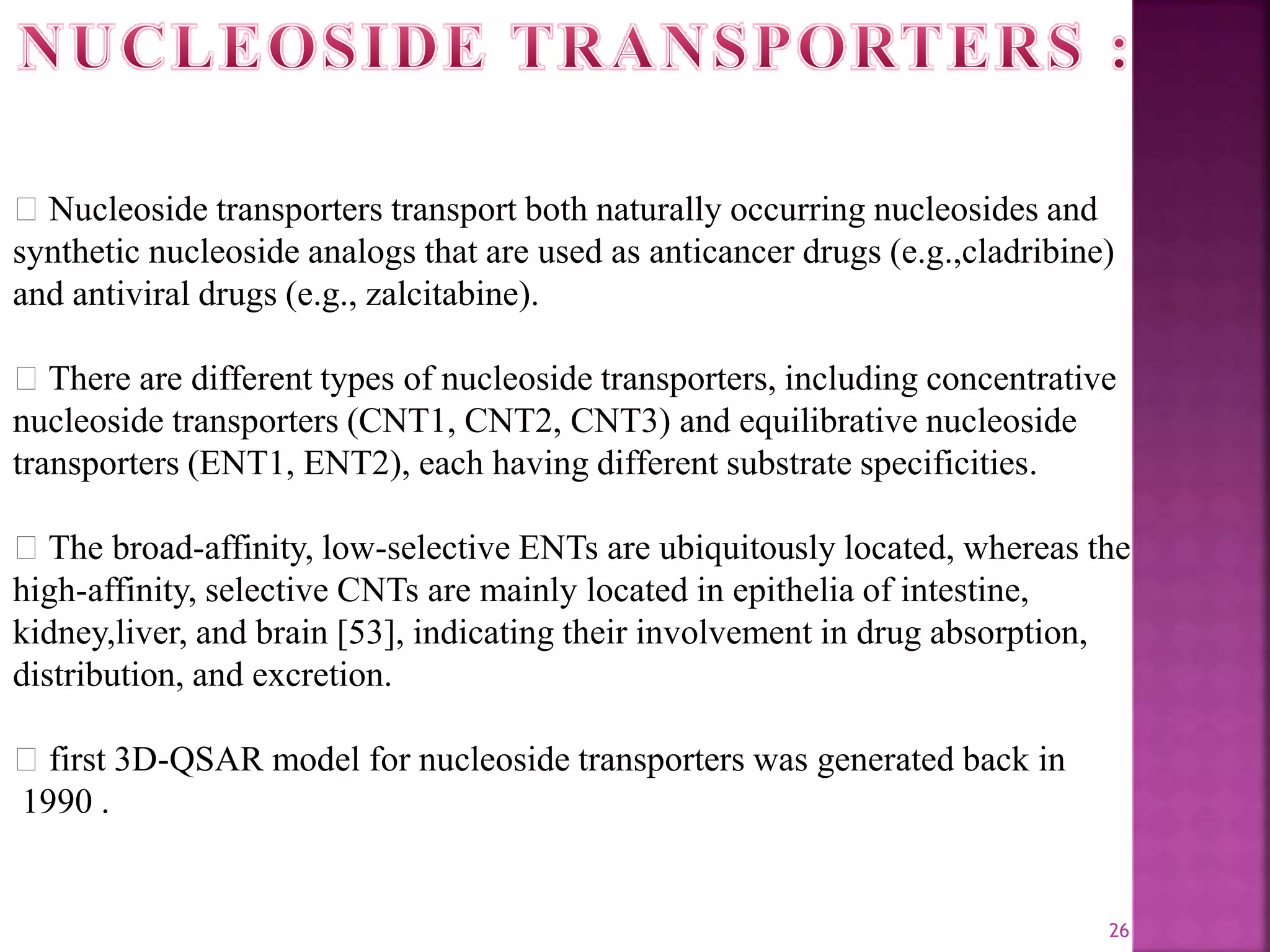 Drug Distribution ,Drug Excretion, Active Transport; P–gp, BCRP ...
