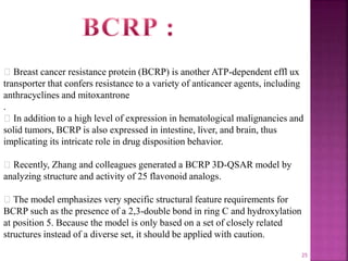 Drug Distribution ,Drug Excretion, Active Transport; P–gp, BCRP ...
