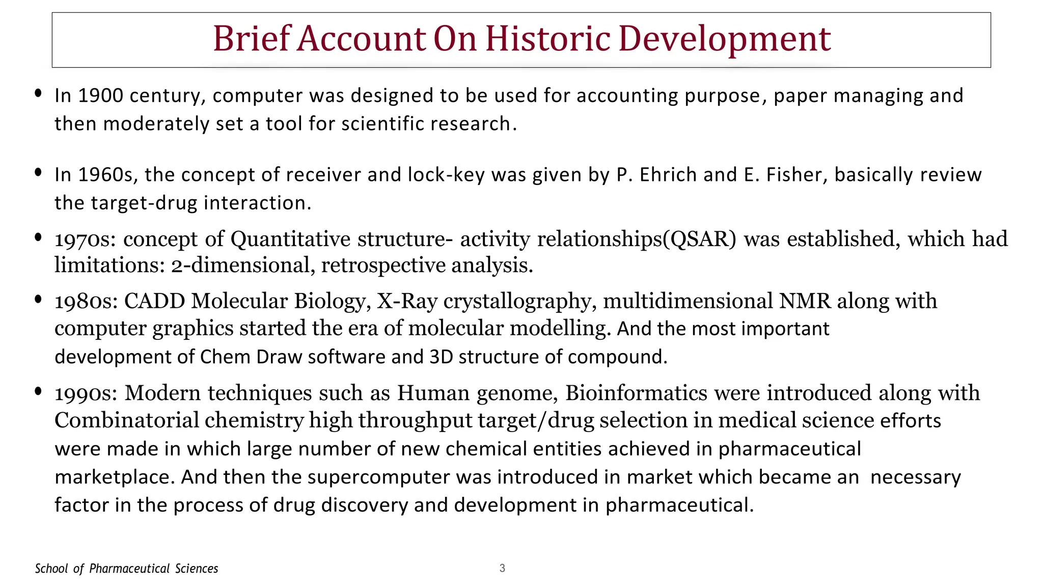 History of computer aided drug delivery system | PPT