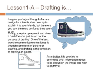 Cadd 125 lesson 1 - intro & basics | PPTX