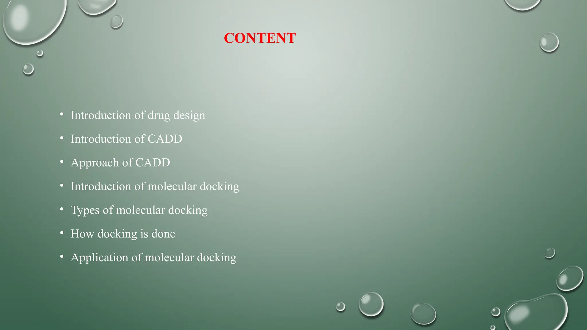 CADD and molecular docking overview.pptx