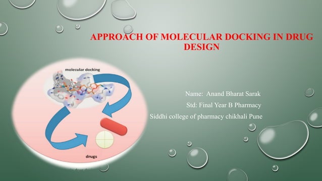CADD and molecular docking overview.pptx | Chemistry | Science