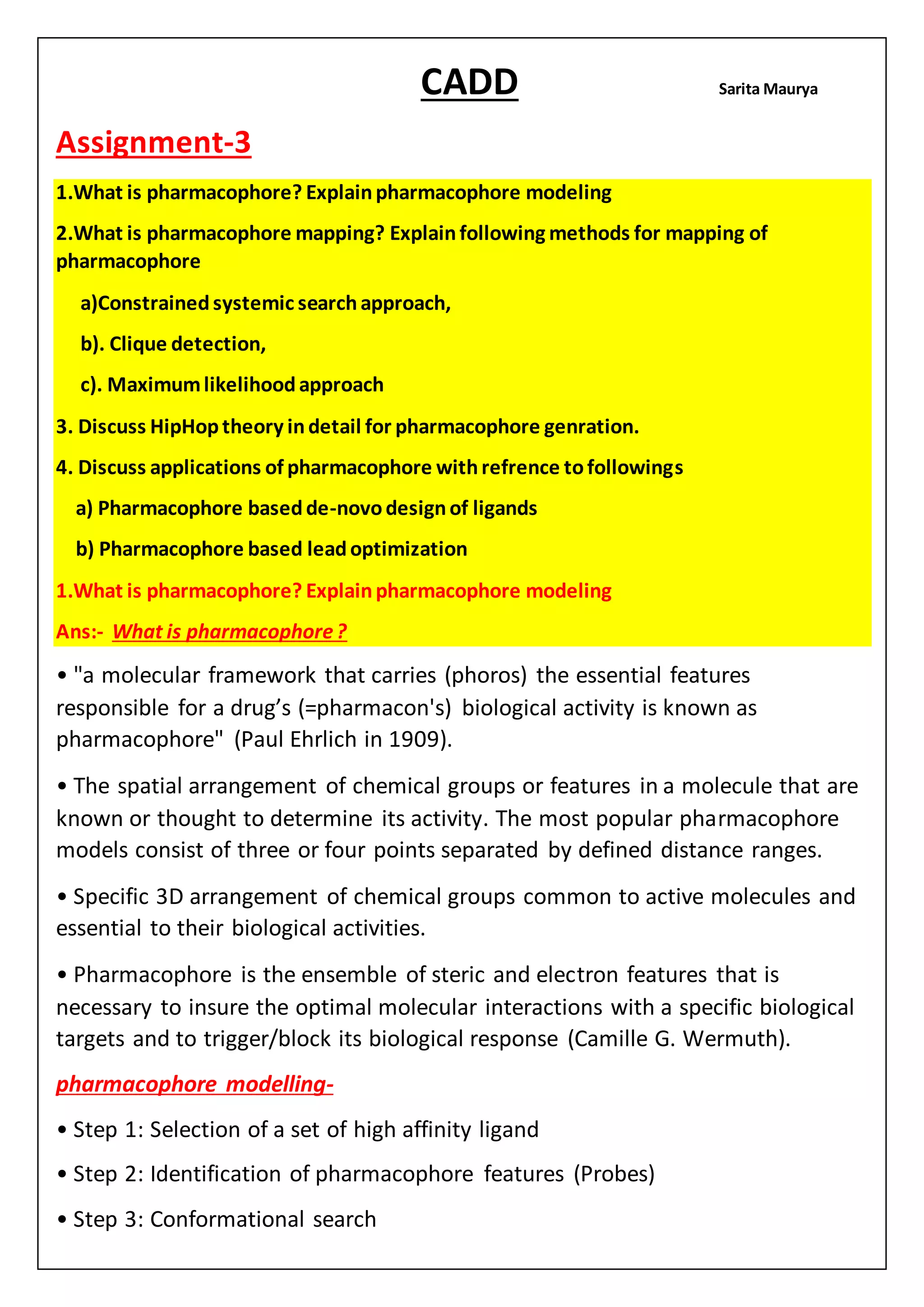 CADD assignment unit 3 | PDF