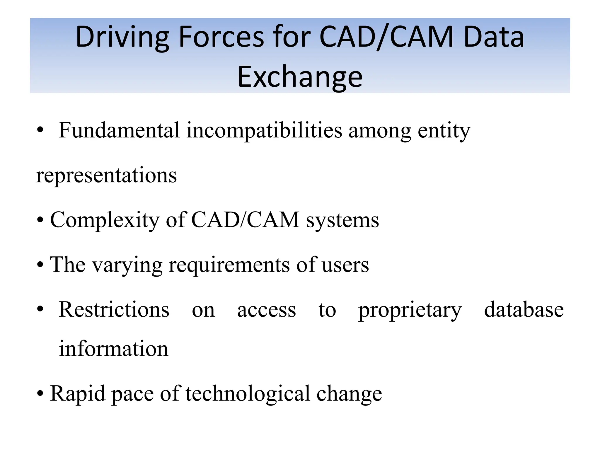 CAD Data Exchange format used in industry | PDF