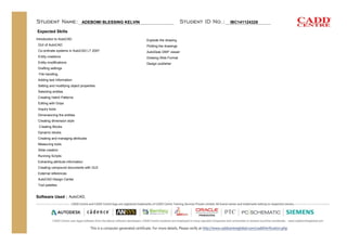 Certified Electronic Drafting | PDF