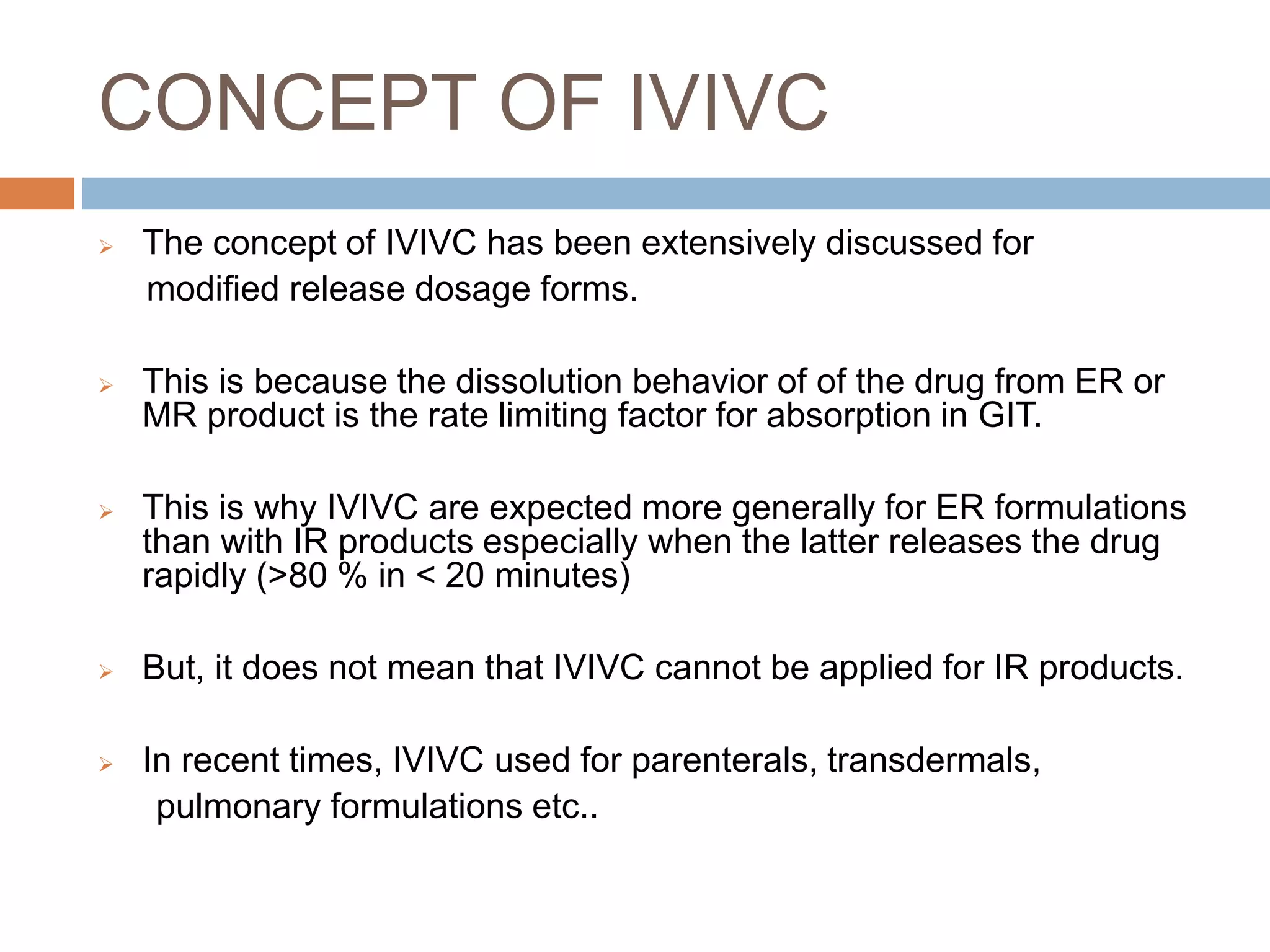 ivivc correlation | PPTX
