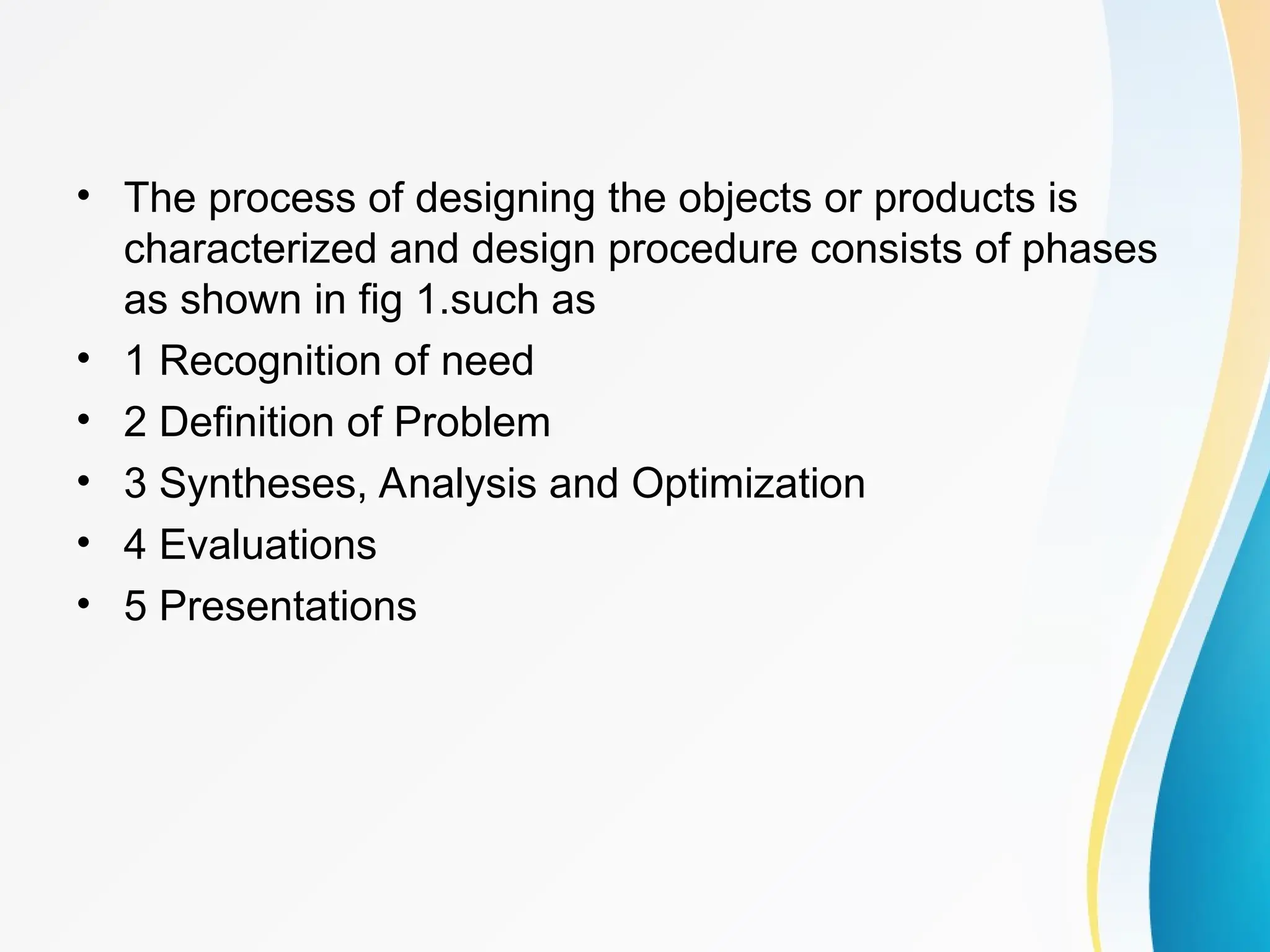 CAD Design Process.ppt The process of designing the objects | PPT