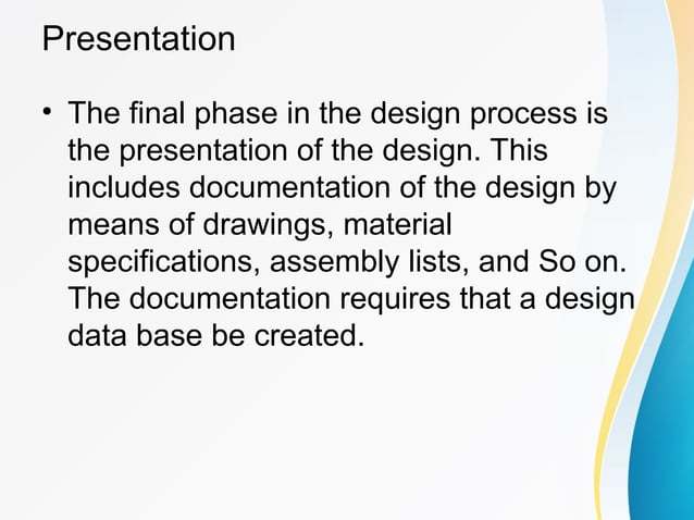 CAD Design Process.ppt The process of designing the objects | PPT