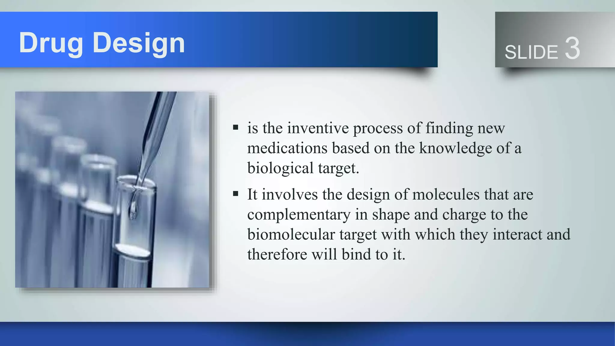 Computer aided drug design(CADD) | PPTX