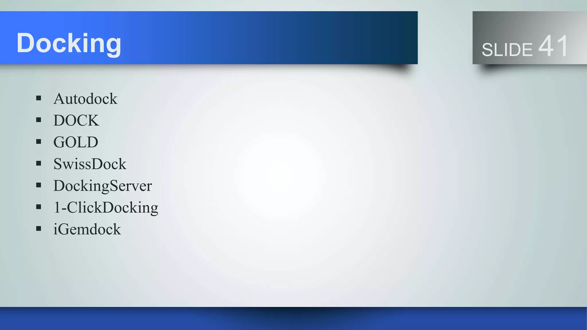 Computer aided drug design(CADD) | PPTX