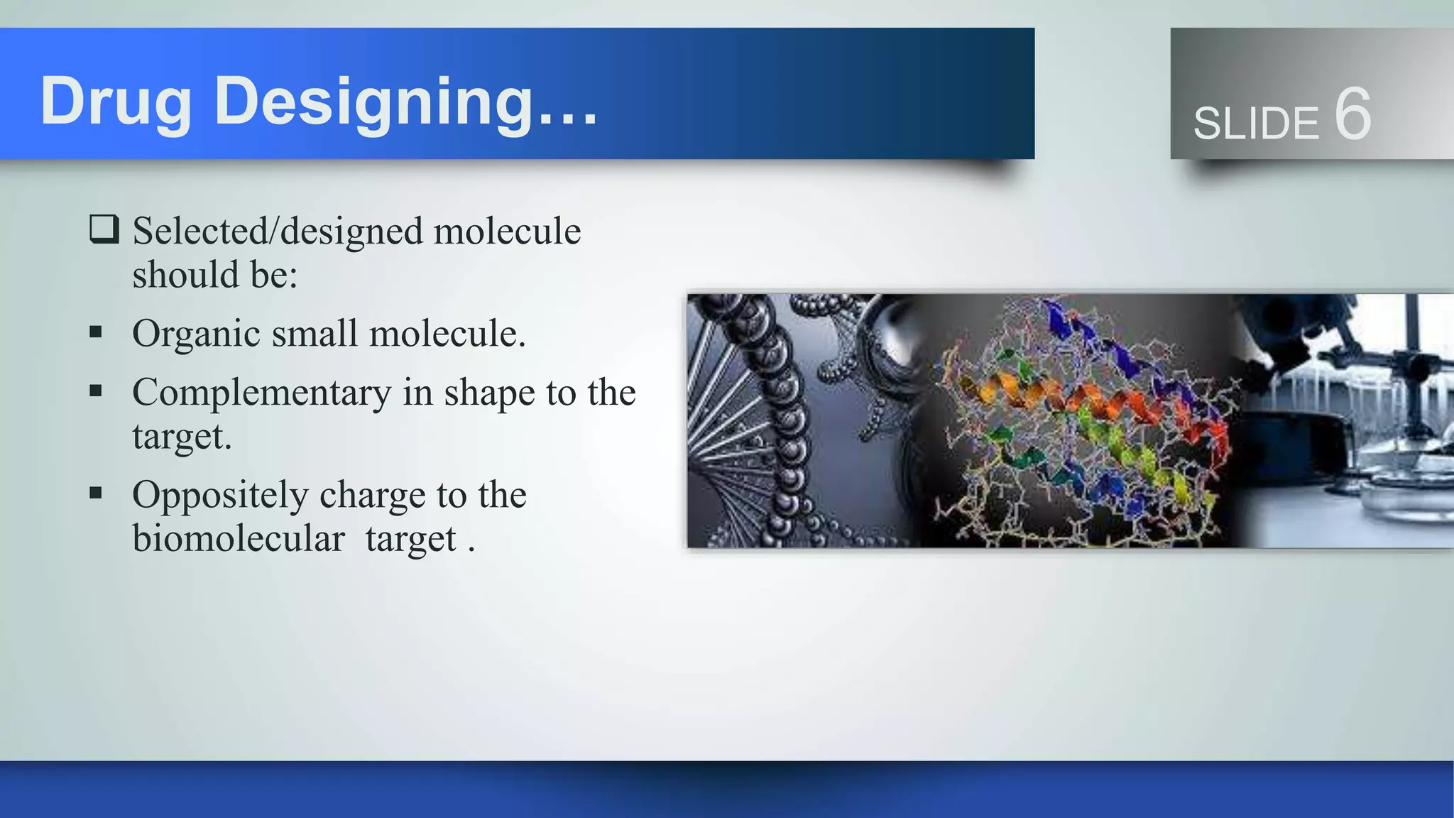 Computer aided drug design(CADD) | PPTX