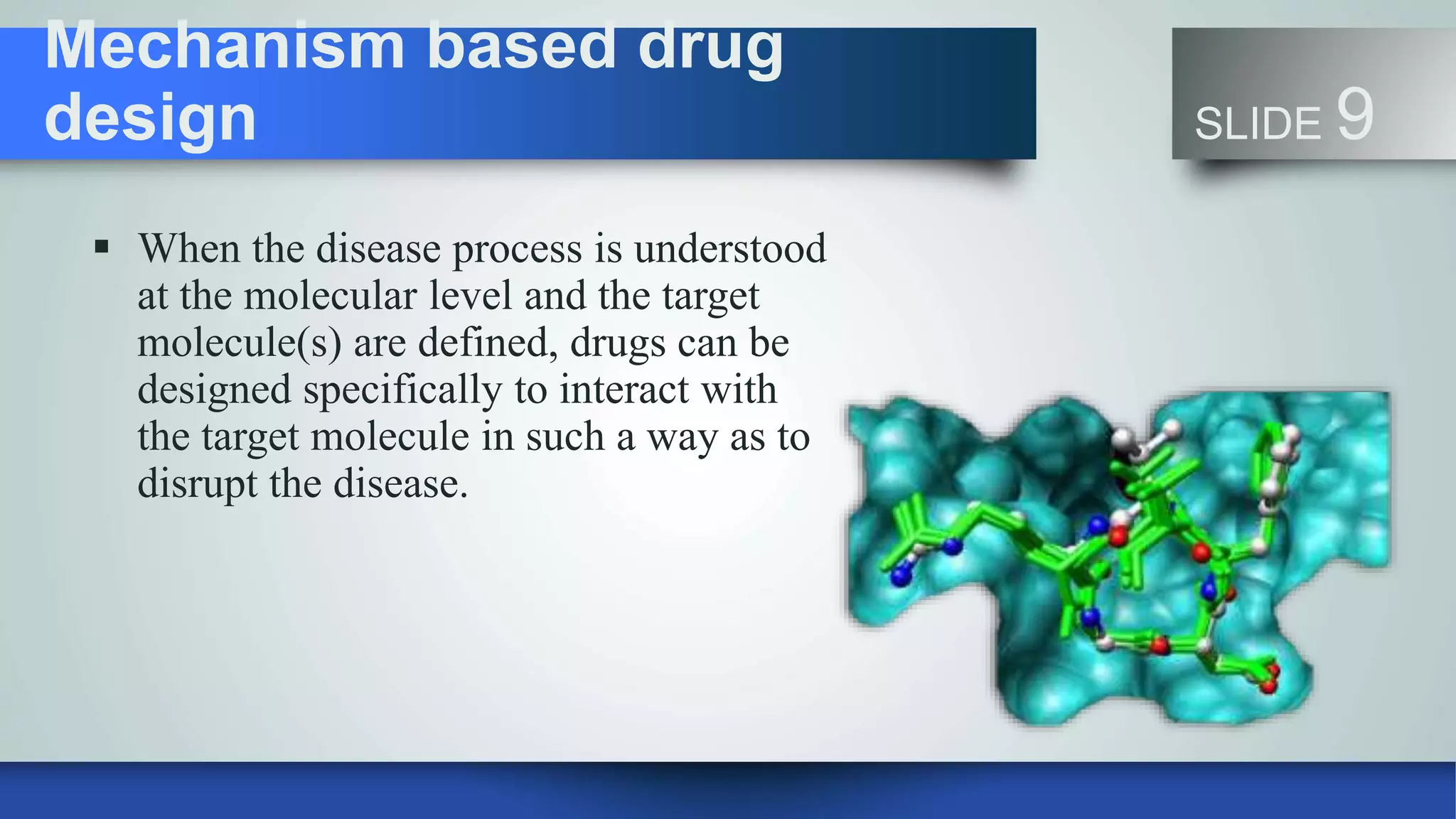 Computer aided drug design(CADD) | PPTX