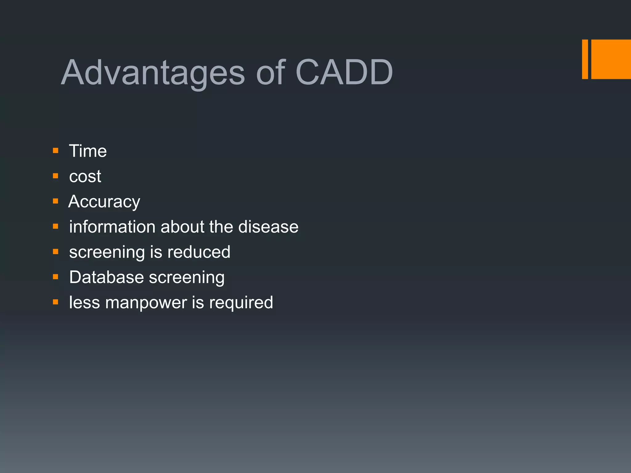 computer aided drug designing and molecular modelling | PPTX