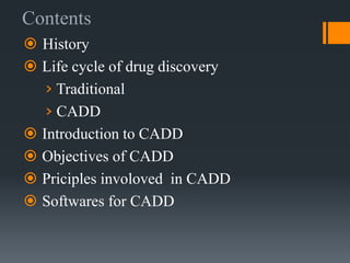computer aided drug designing and molecular modelling | PPTX