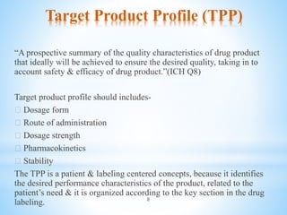 Quality by design in pharmaceutical development | PPTX