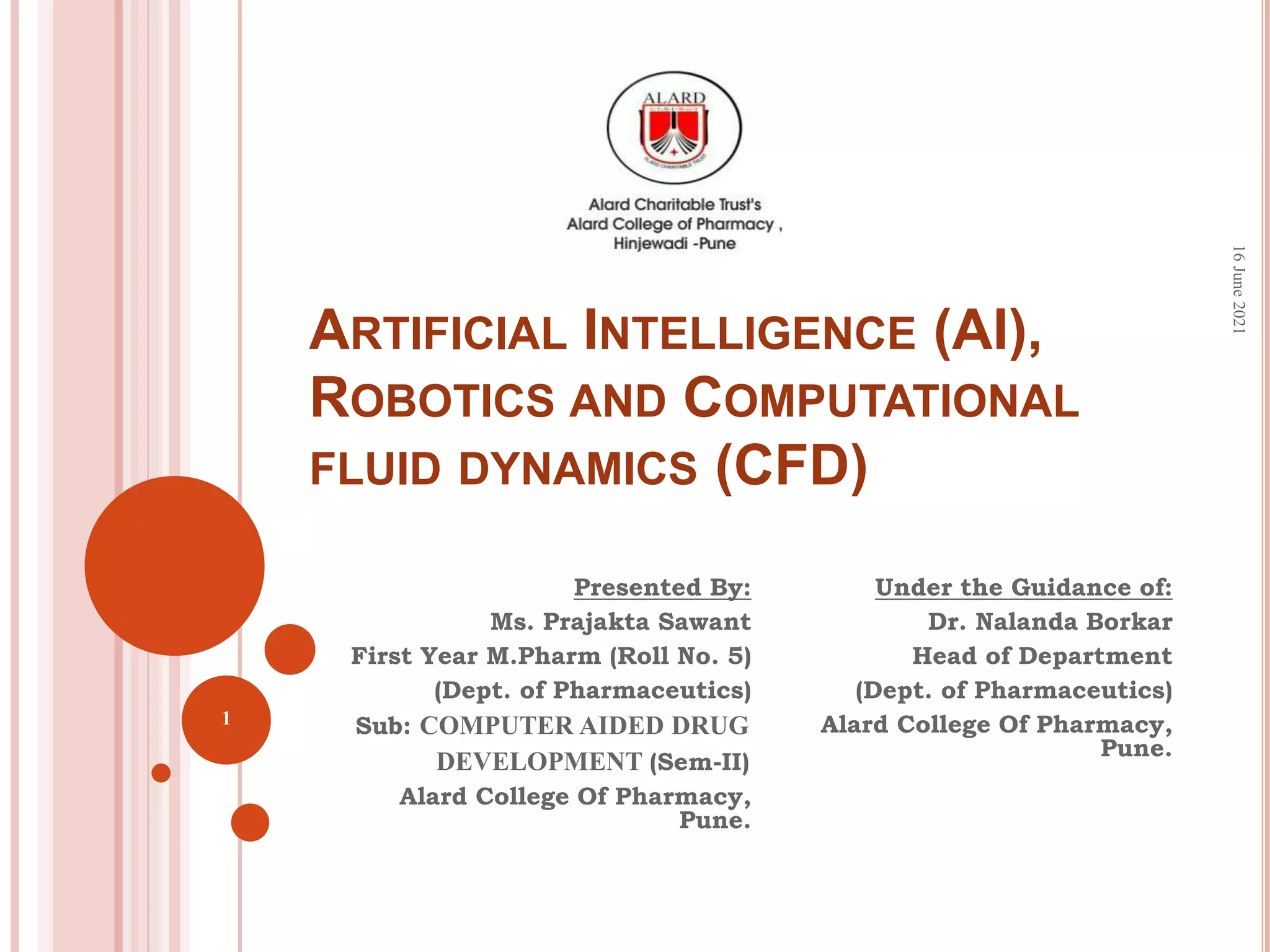 Artificial Intelligence (AI), Robotics and Computational fluid dynamics ...