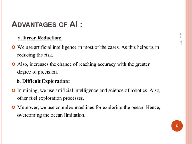 Artificial Intelligence (AI), Robotics and Computational fluid dynamics (CFD) | PPTX