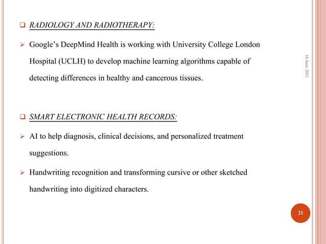 Artificial Intelligence (AI), Robotics and Computational fluid dynamics (CFD) | PPTX