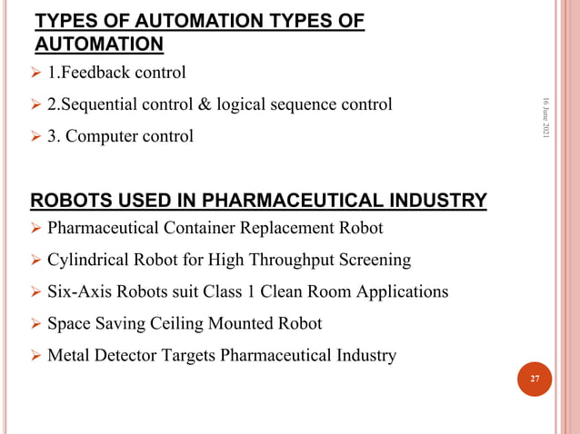 Artificial Intelligence (AI), Robotics and Computational fluid dynamics (CFD) | PPTX