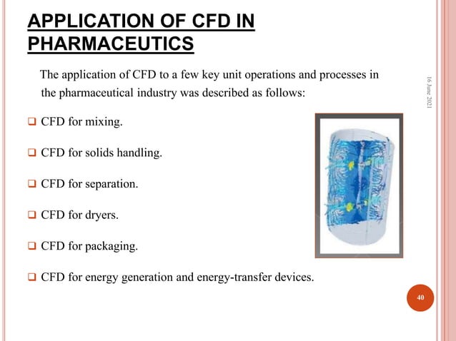 Artificial Intelligence (AI), Robotics and Computational fluid dynamics (CFD) | PPTX