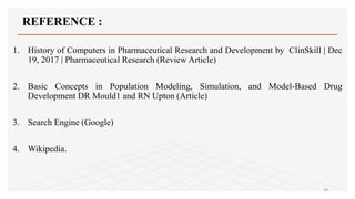 COMPUTERS IN PHARMACEUTICAL DEVELOPMENT | PPTX