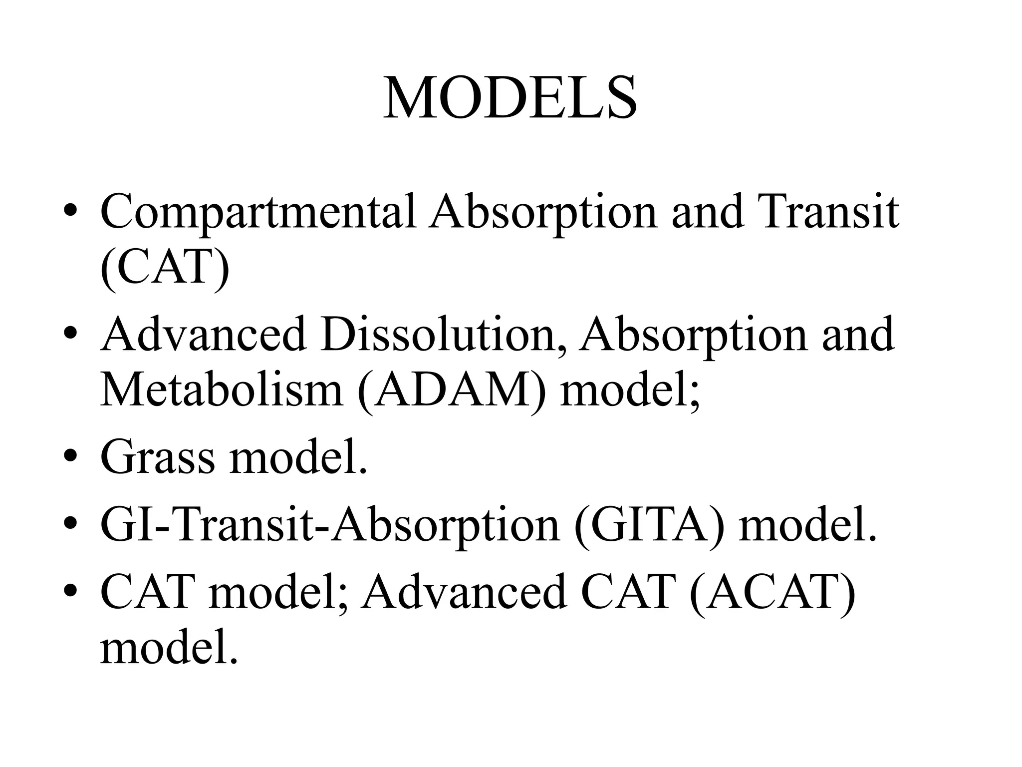 model construction of GI simulation | PPTX