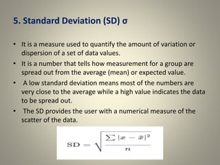 STATISTICAL PARAMETERS | PPTX