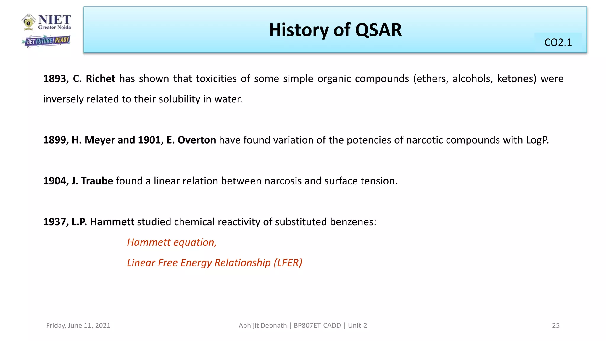 Quantitative Structure Activity Relationship (QSAR) | PPTX