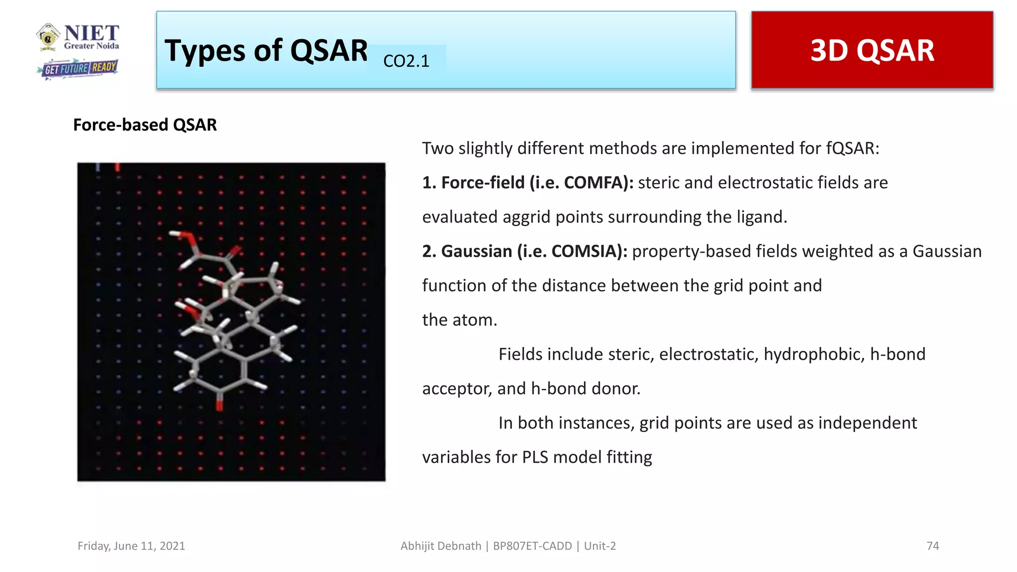 Quantitative Structure Activity Relationship (QSAR) | PPTX