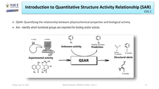 Quantitative Structure Activity Relationship (QSAR) | PPTX