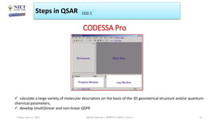 Quantitative Structure Activity Relationship (QSAR) | PPTX