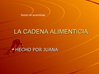 Cadena Alimenticia | PPT