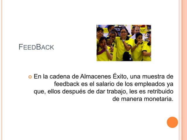 Cadena de almacenes exito | PPT