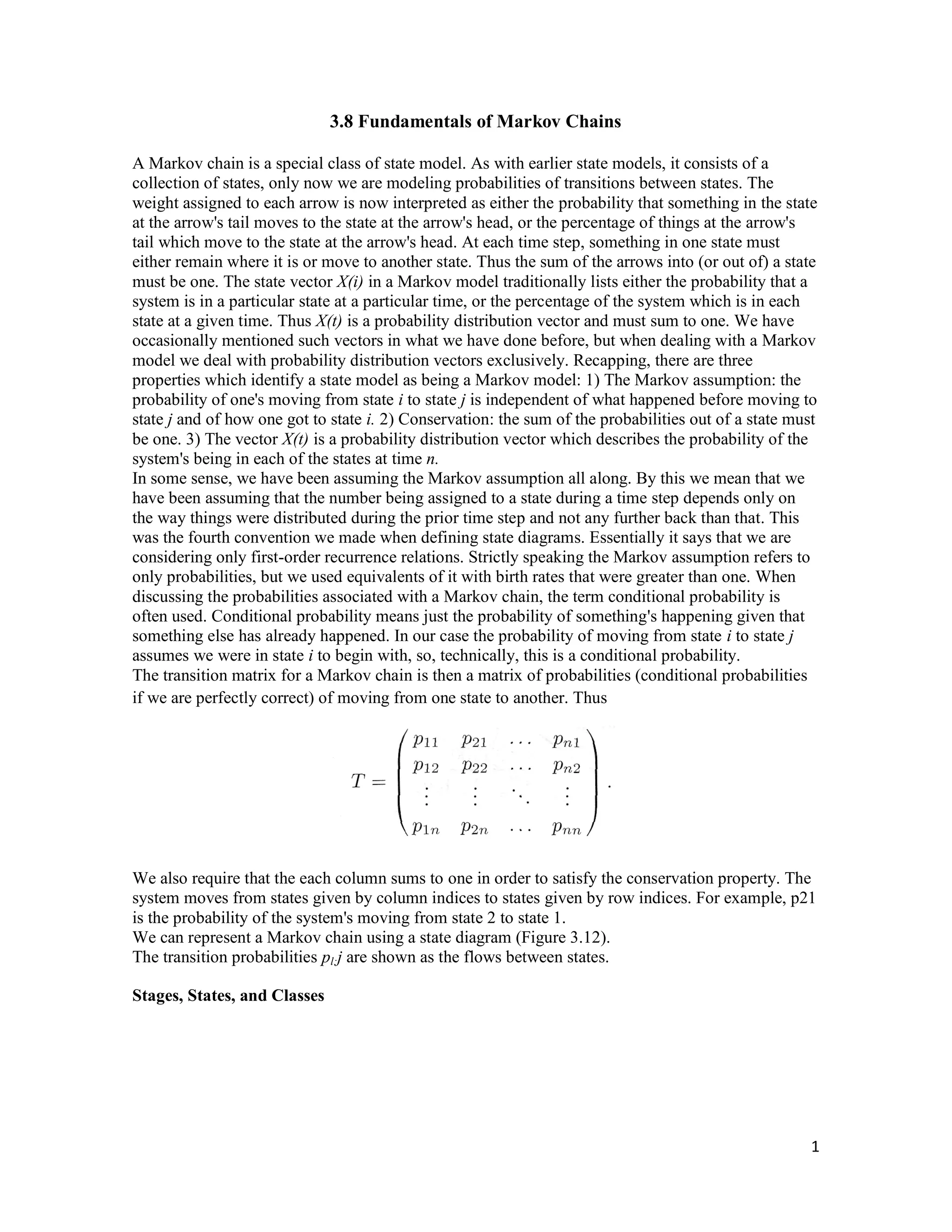 Fundamentos de la cadena de markov - Libro | PDF