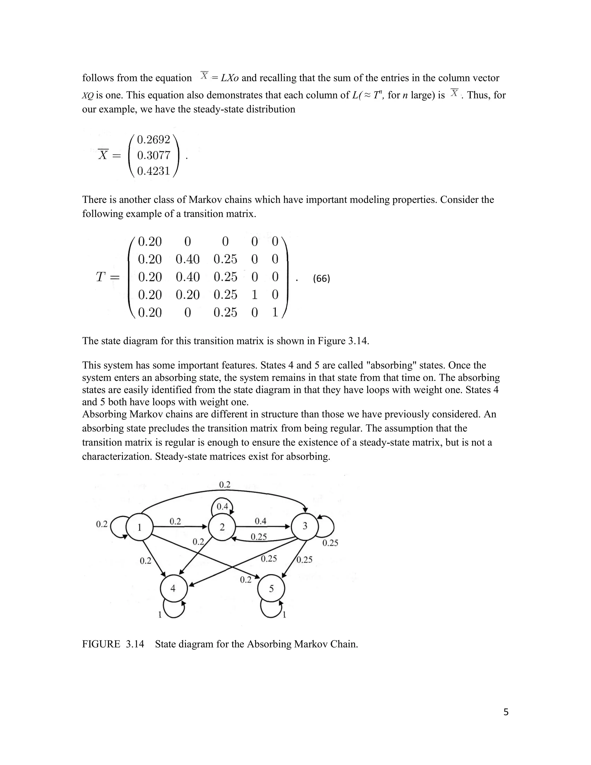 Fundamentos de la cadena de markov - Libro | PDF