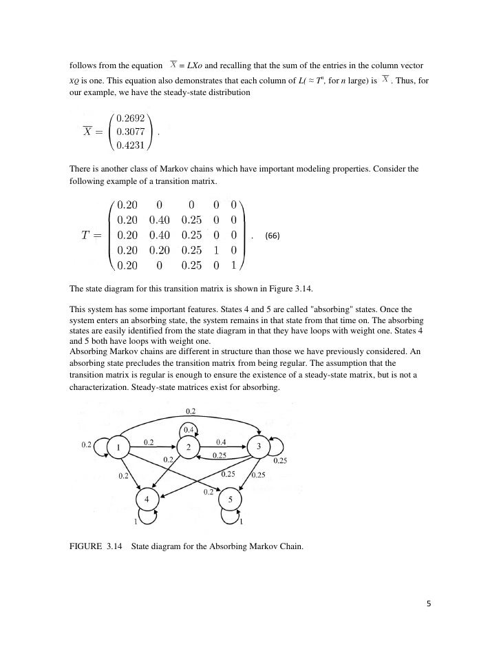 Fundamentos de la cadena de markov - Libro