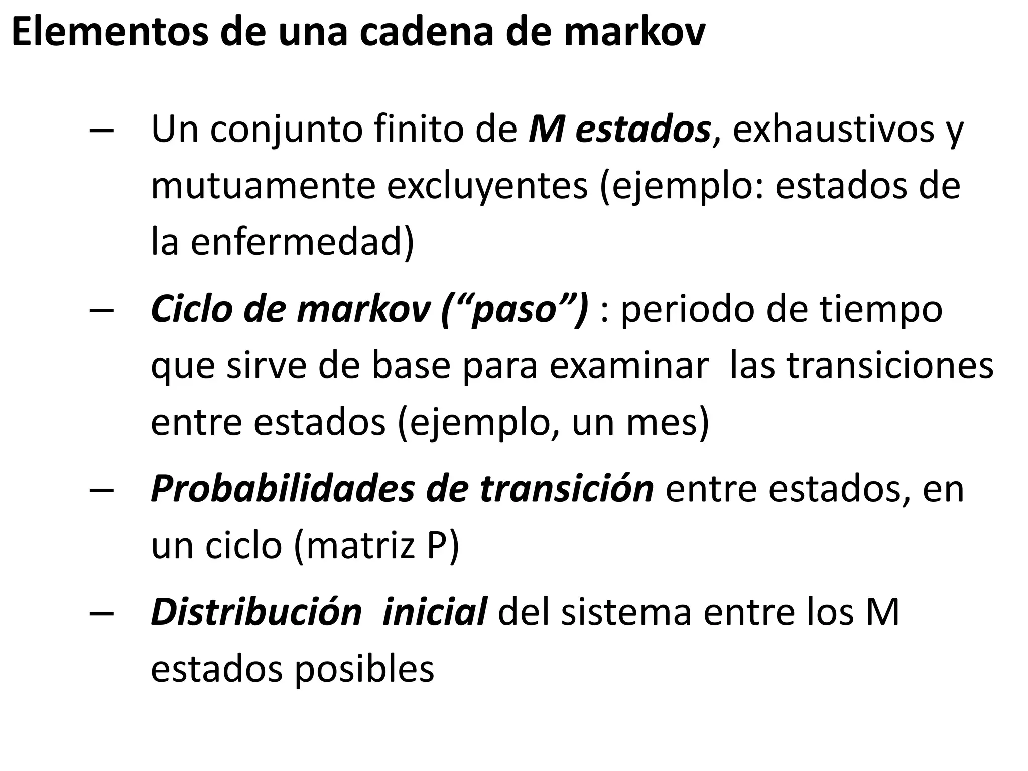 Cadena de markov | PPTX