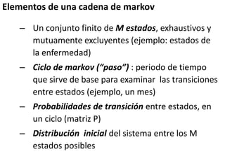 Cadena de markov | PPTX