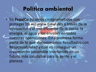 Cadena de valor pepsi | PPTX